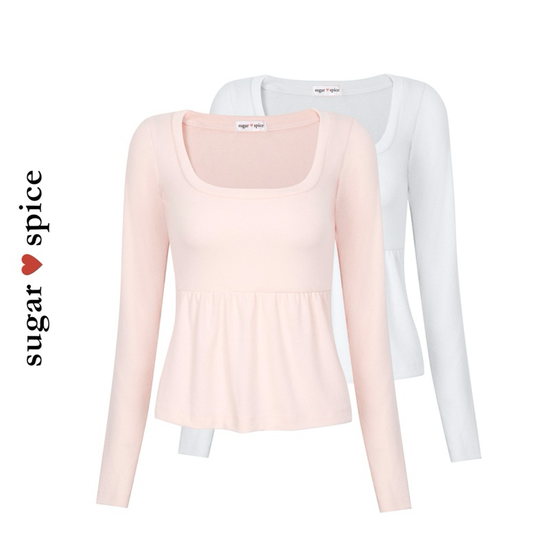 Áo Babydoll Tay Dài Dáng Xoè, Áo Tay Dài Dáng Xoè SUGAR SPICE - Addison ...