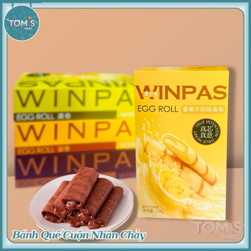 Bánh Quế Cuộn Kem Winpas | Shopee Việt Nam