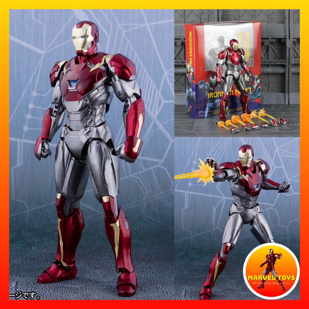 Mô Hình Nhân Vật Người Sắt Iron Man Mark 47 MK47 Tony Stark 1/12 SHF Có ...