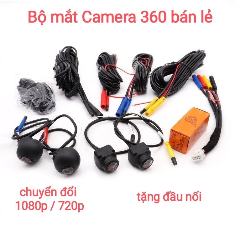 (BH 6 tháng) Mắt camera 360 đa năng dành cho màn Android 360, chuyển ...