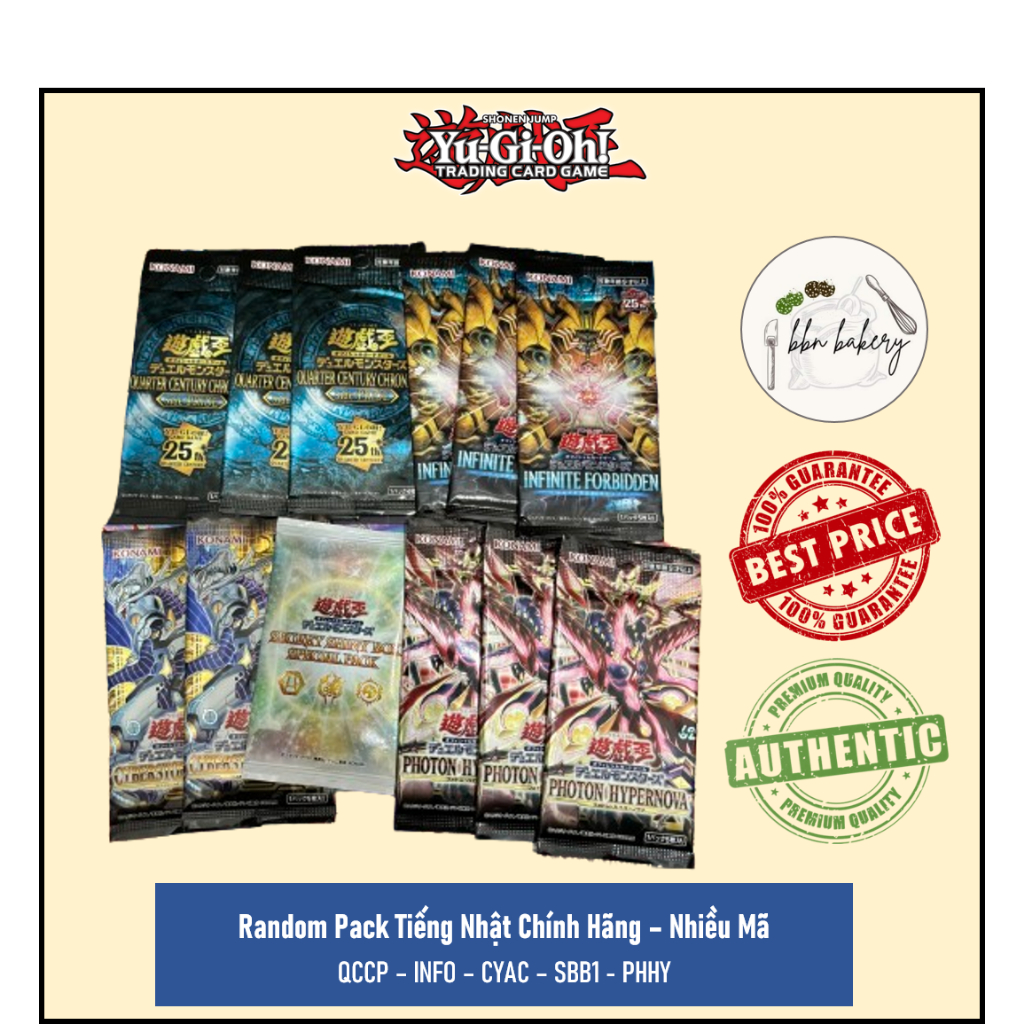 Random Pack Nhiều Mã Chính Hãng Tiếng Nhật: QCCP - PHHY - INFO - CYAC - SSB1 | Shopee Việt Nam