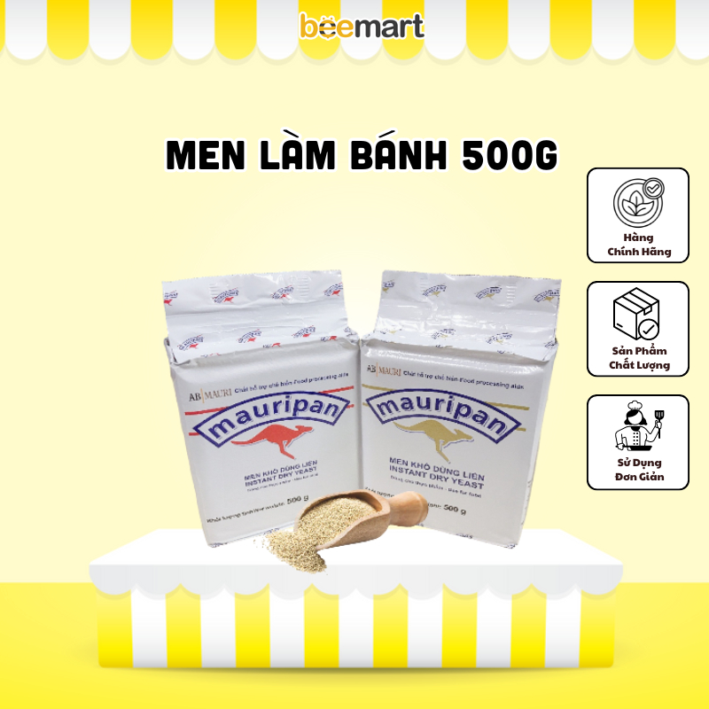 Men Mauri 500g | Shopee Việt Nam