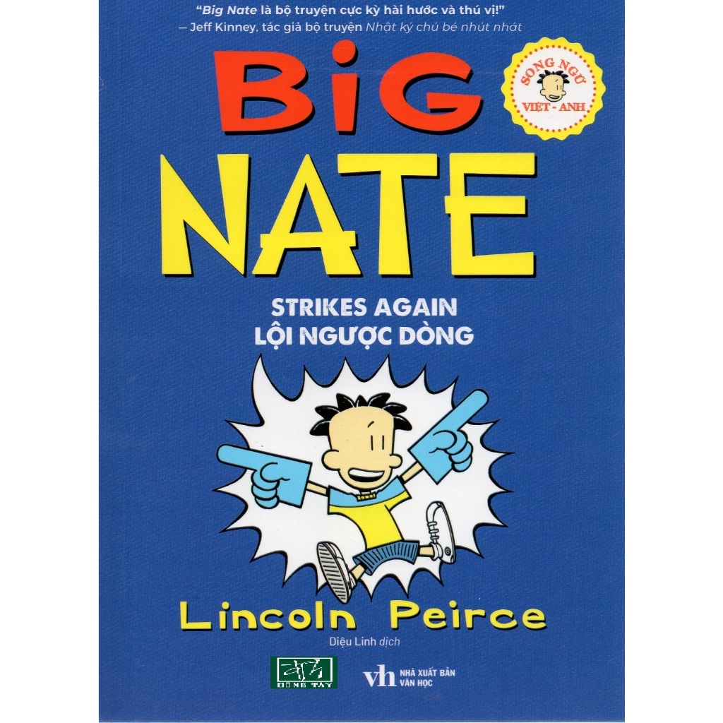 Sách - Big Nate Strikes Again - Lội Ngược Dòng (song ngữ Việt Anh ...