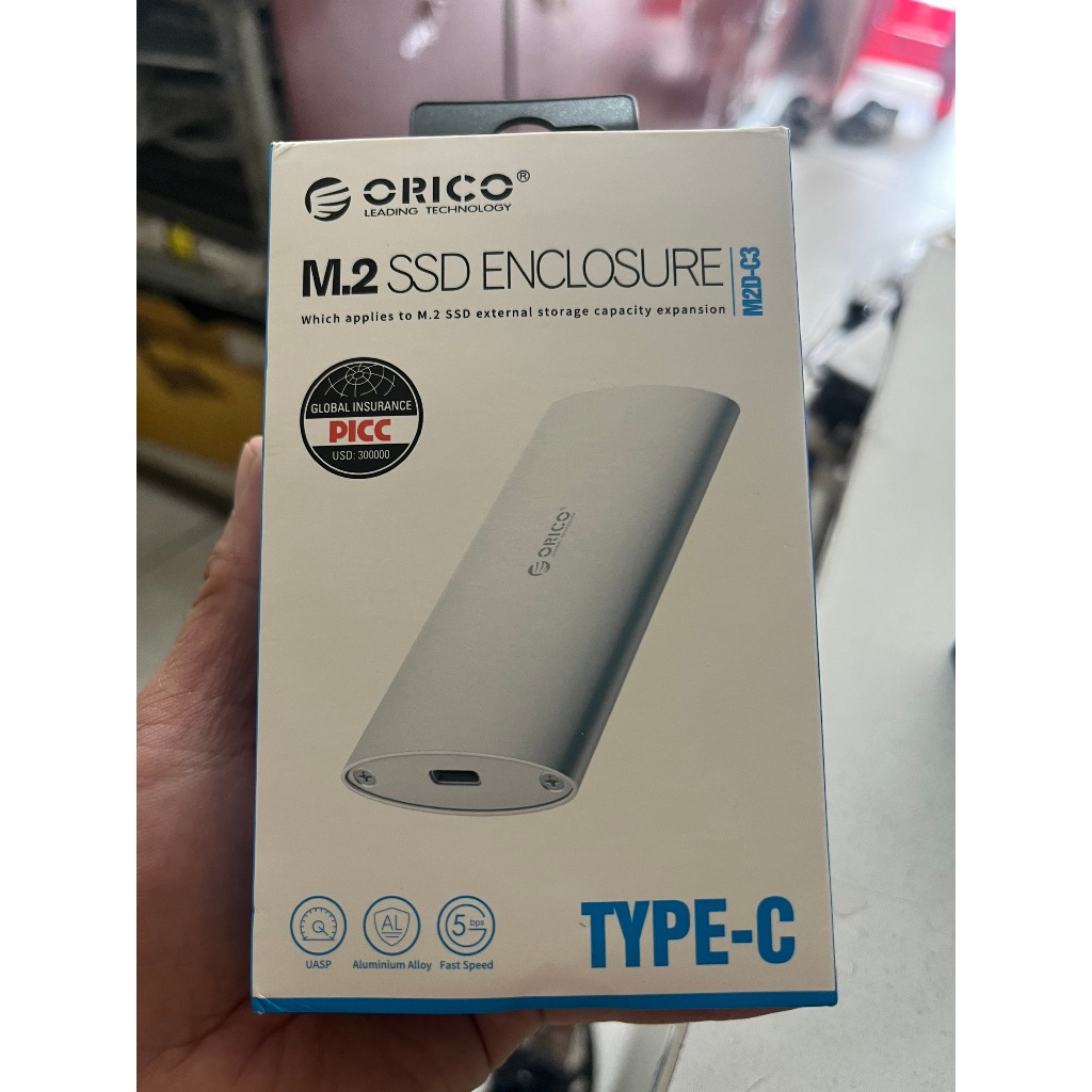 BOX ORICO ĐỌC SSD M2 SATA FULL NHÔM KIM LOẠI - HÀNG NEW - CHÍNH HÃNG ...