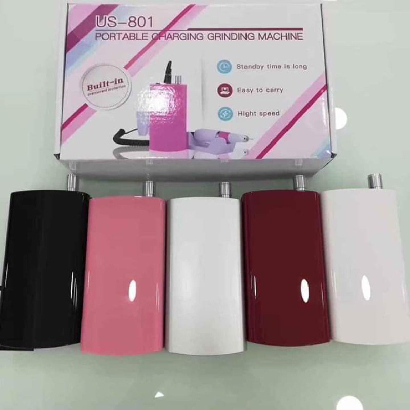 Máy mài móng tích điện US801 chính hãng ( Bảo Hành 3 Tháng ) | Shopee Việt Nam