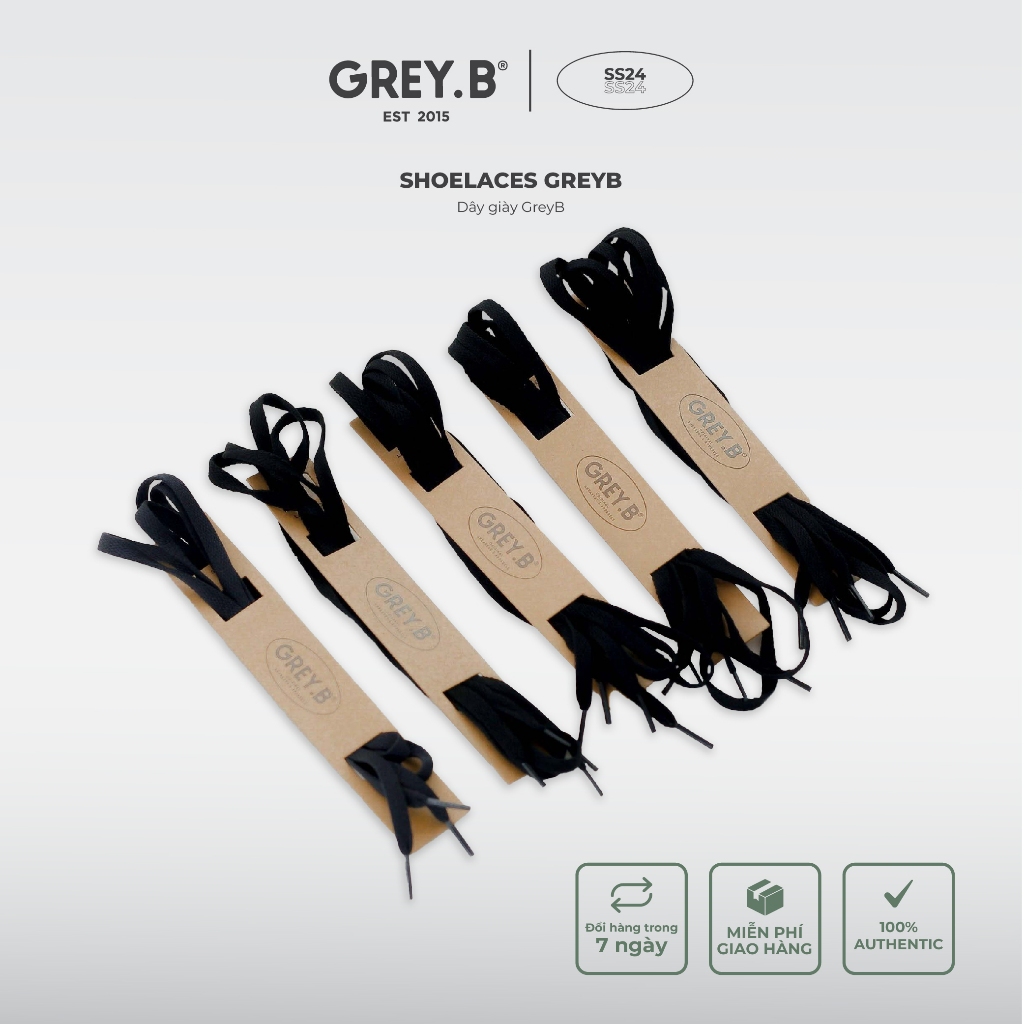 Dây Giày Thể Thao GREYB Trơn Loại Dẹt Đủ Màu | Shopee Việt Nam