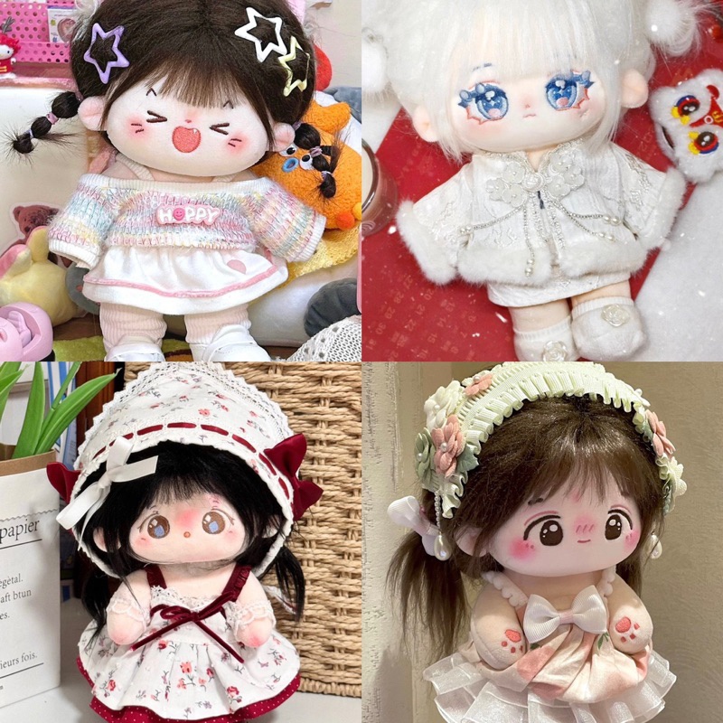 [Order-đọc kỹ mô tả] BỘ ĐỒ BÚP BÊ 20cm 054 055 056 057 | Shopee Việt Nam