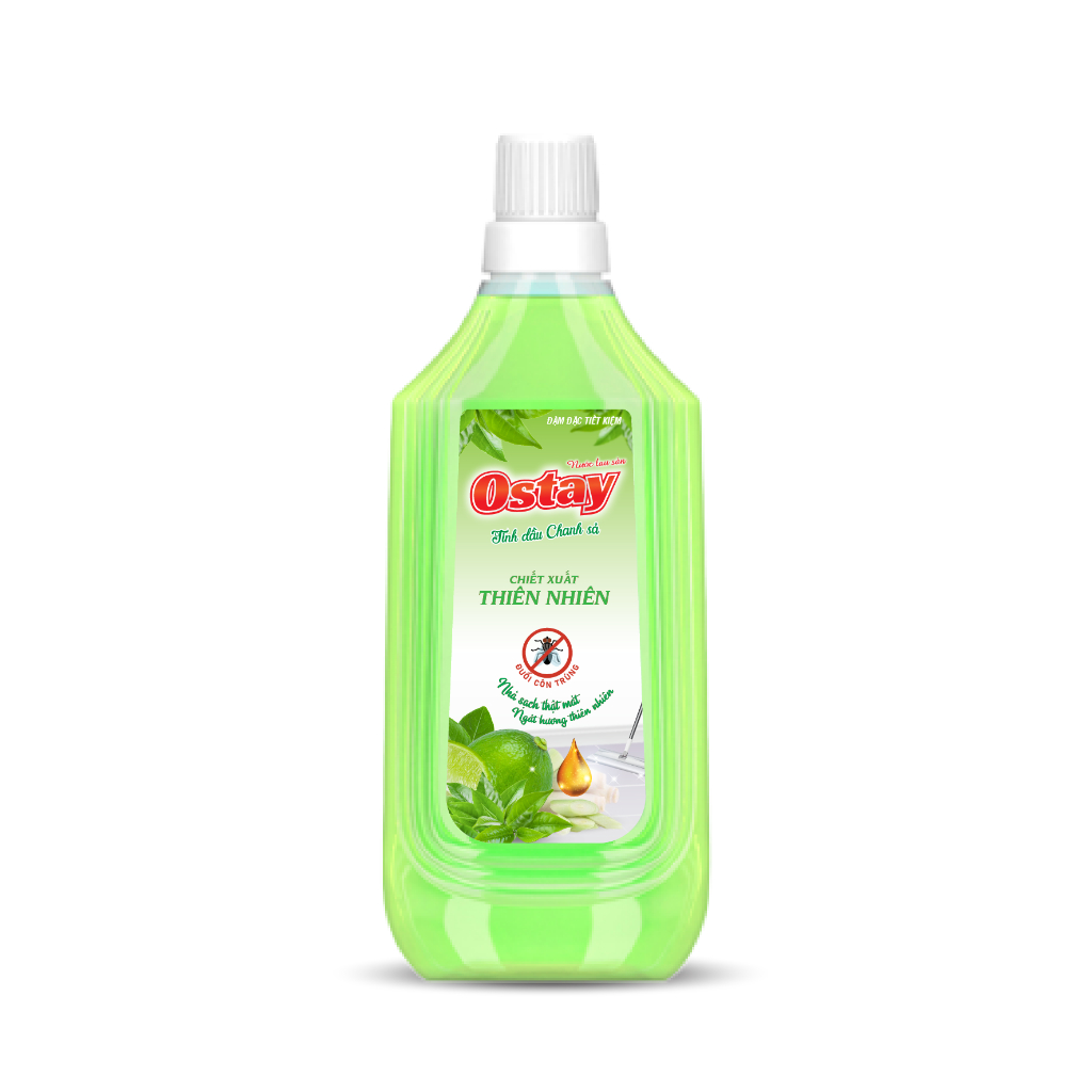 Nước lau sàn Ostay Tinh Dầu Sả Chanh - 1,0kg | Shopee Việt Nam