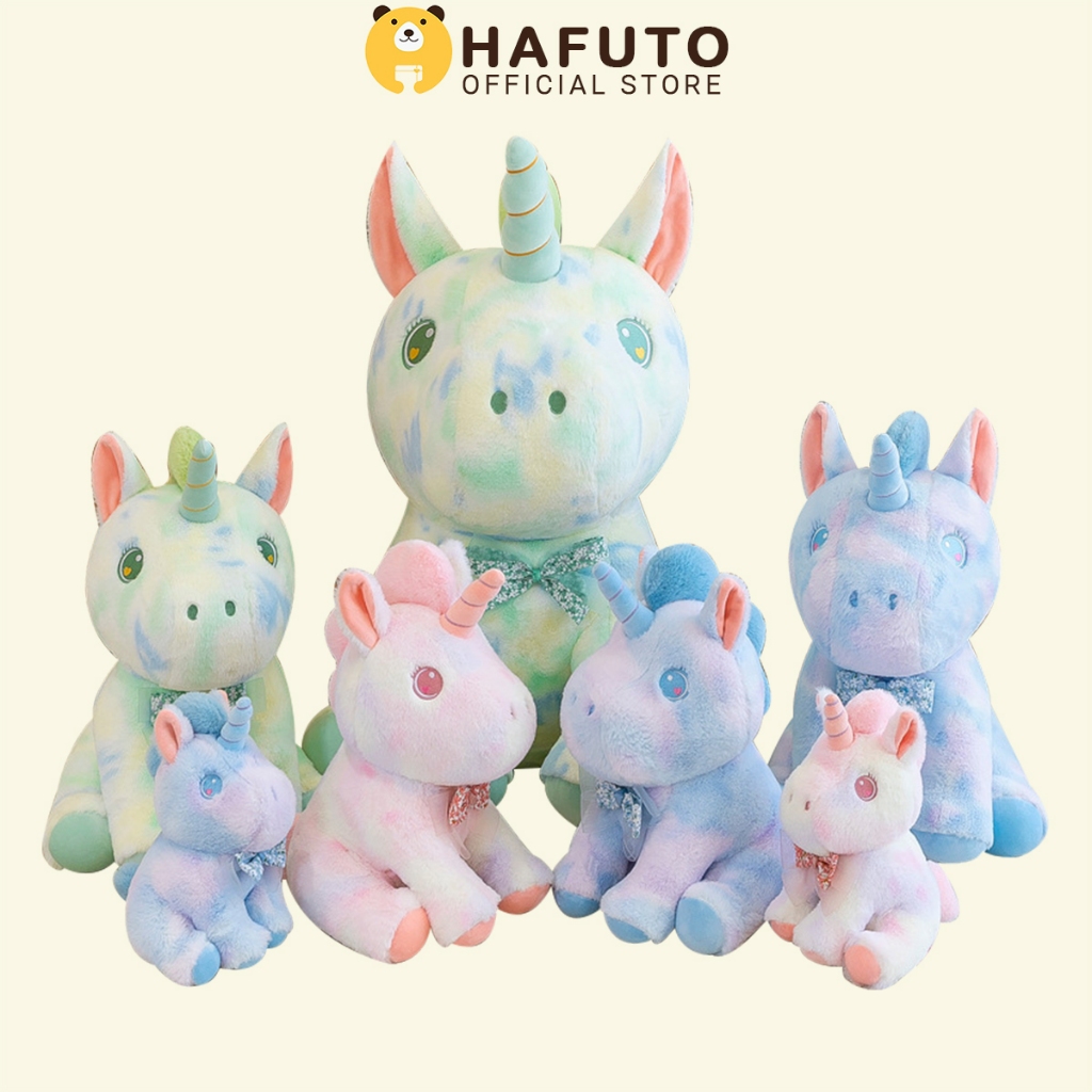Gấu Bông Ngựa Kì Lân Unicorn, Ngựa Pony Nhiều Màu, Cao Cấp Hafuto ...