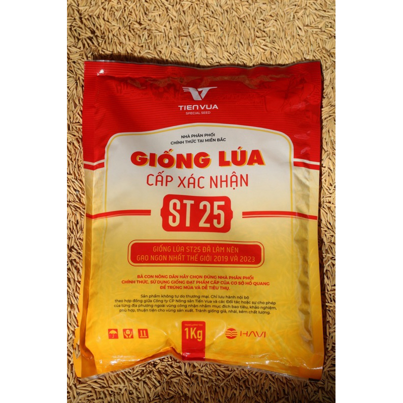 Thóc giống st25 (chính hãng) từ 5kg được giảm giá | Shopee Việt Nam