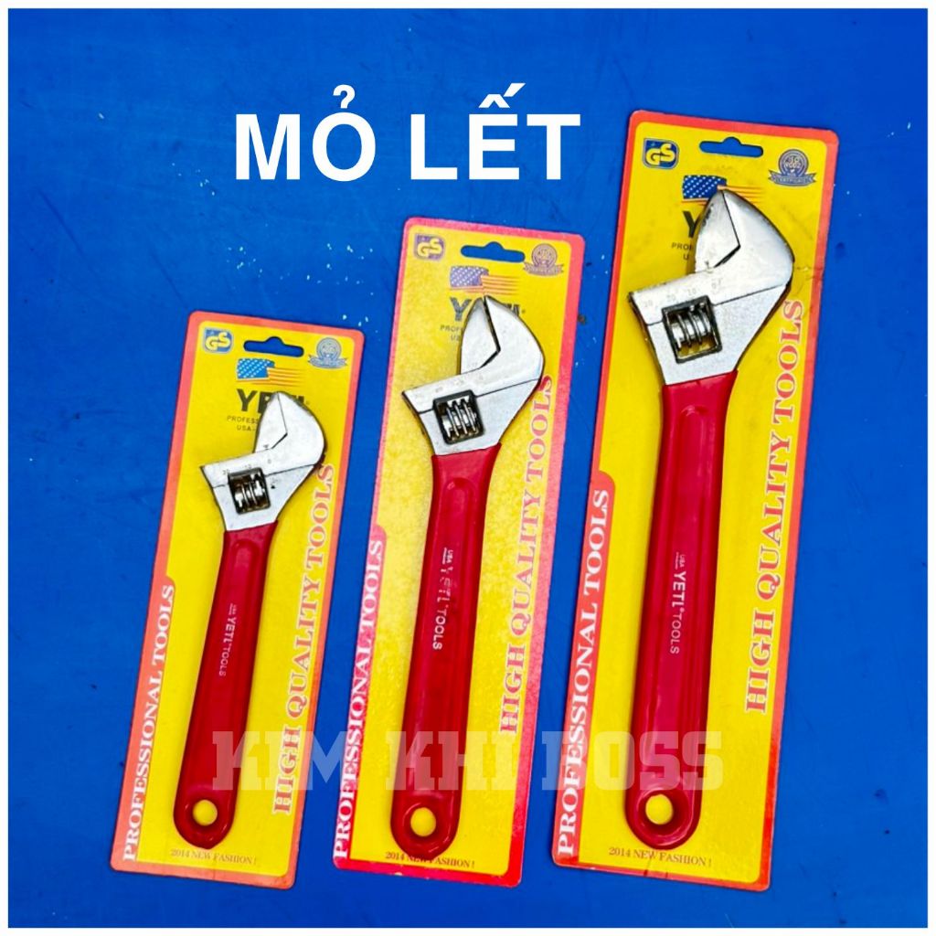 Mỏ lết tay bọc YETL 8”, 10”, 12”,15” | Shopee Việt Nam