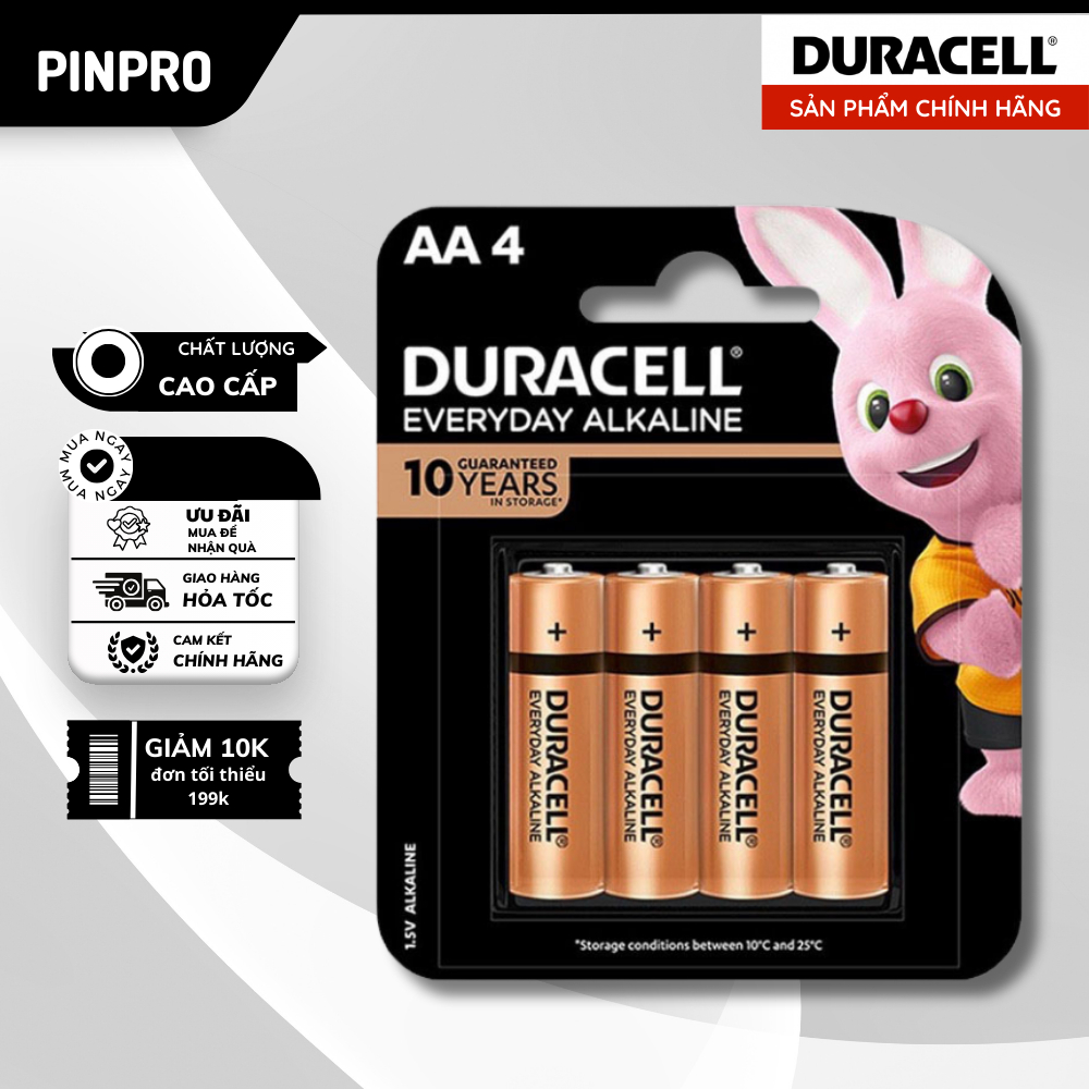 Pin AA , AAA 1,5V DURACELL Siêu Bền - Hàng Chính Hãng | Shopee Việt Nam
