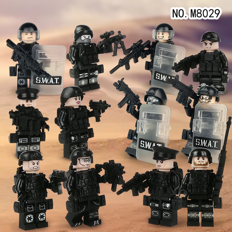 Lắp Ghép Nhân Vật Lính Swat, Lính Thủy Đánh Bộ, Lính Đặc Nhiệm | Shopee ...