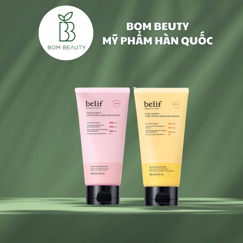 Sữa rửa mặt Belif Super Knights 150ml | Shopee Việt Nam