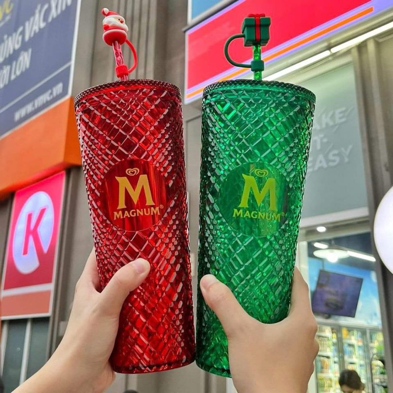 Ly kem magnum phiên bản noel | Shopee Việt Nam