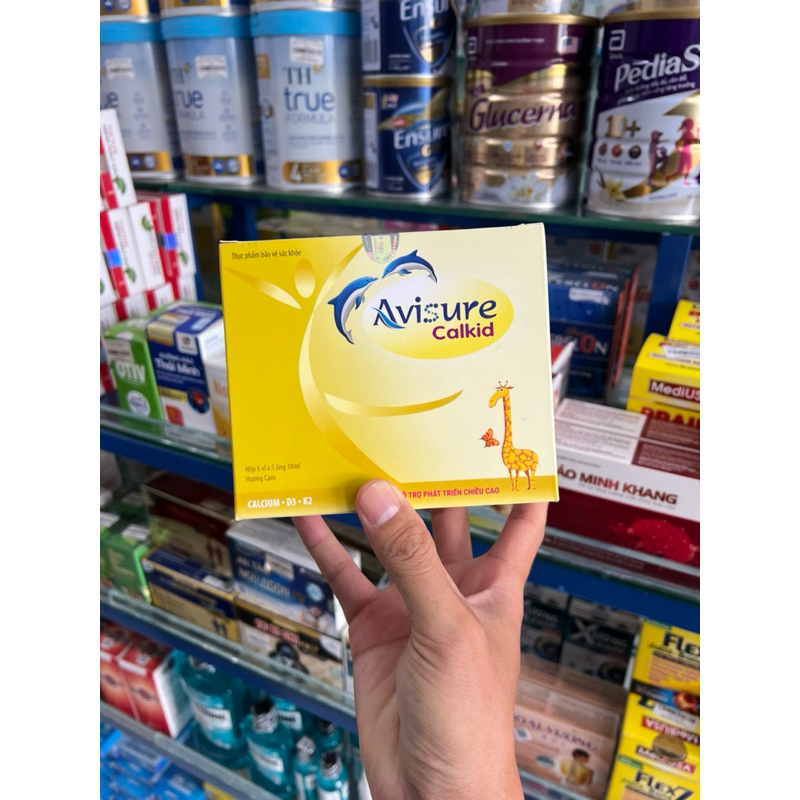 Siro Avisure Calkid hỗ trợ phát triển chiều cao, bổ sung calci cho bé ...