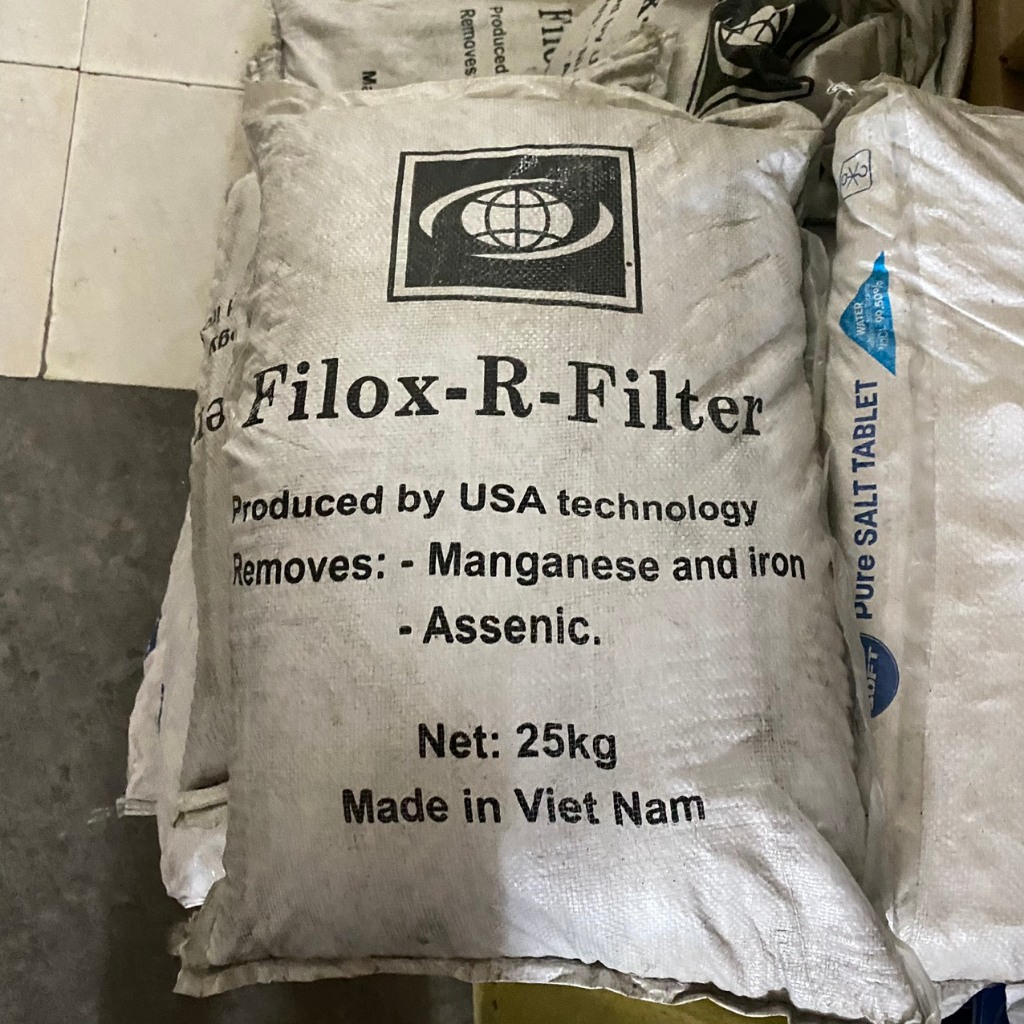 10kg hạt lọc Filox xử lý nước nhiễm phèn, nước giếng khoan | Shopee ...