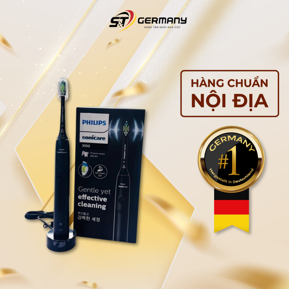 Bàn chải điện Philips Sonicare HX3671/13, HX3671/14 series 3100 làm ...