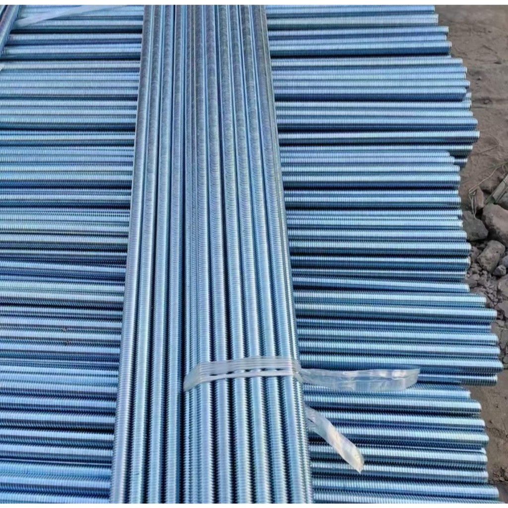 Thanh ren bằng thép mạ kẽm dài 1 mét cấp bền 5.8 và 8.8 M12, M14, M16 ...
