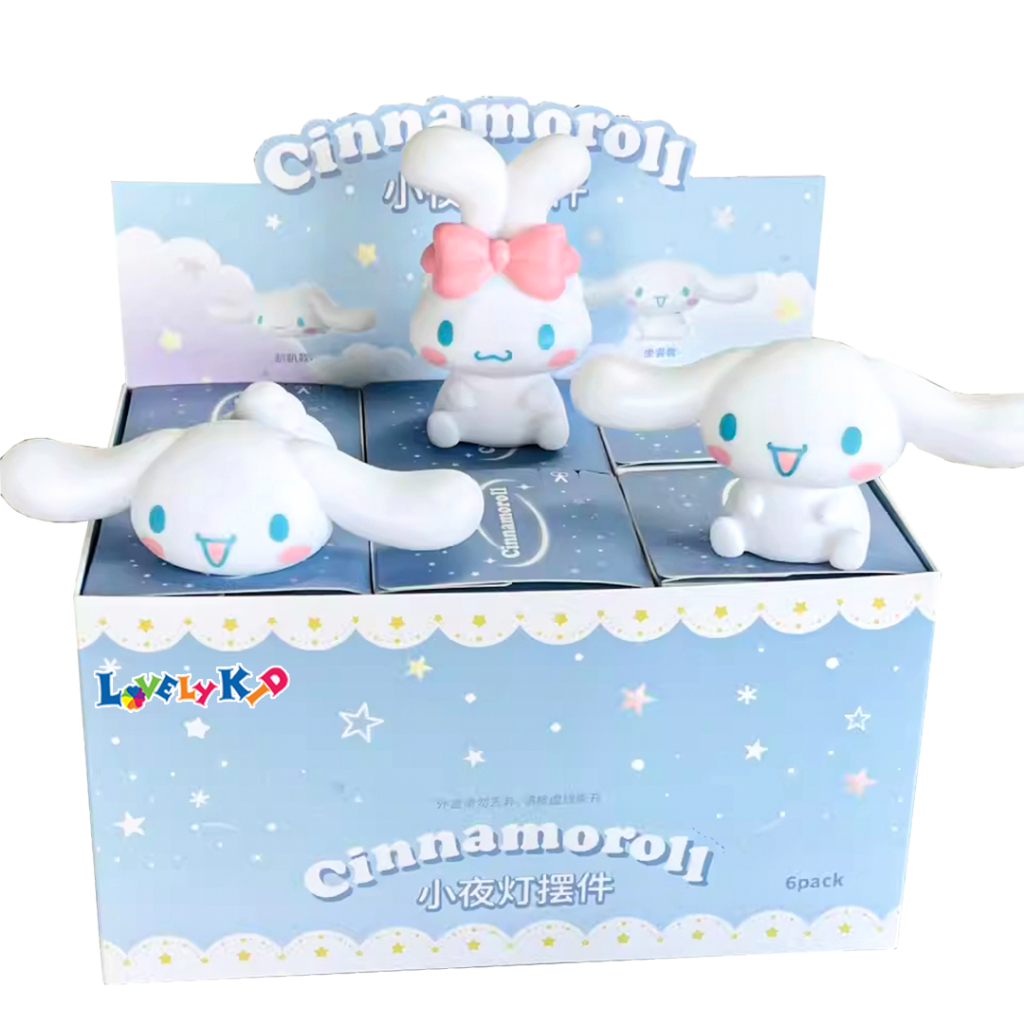 Mô Hình Cinamoroll Đèn Ngủ Trang Trí - Blind Box Cinamoroll Chính Hãng ...