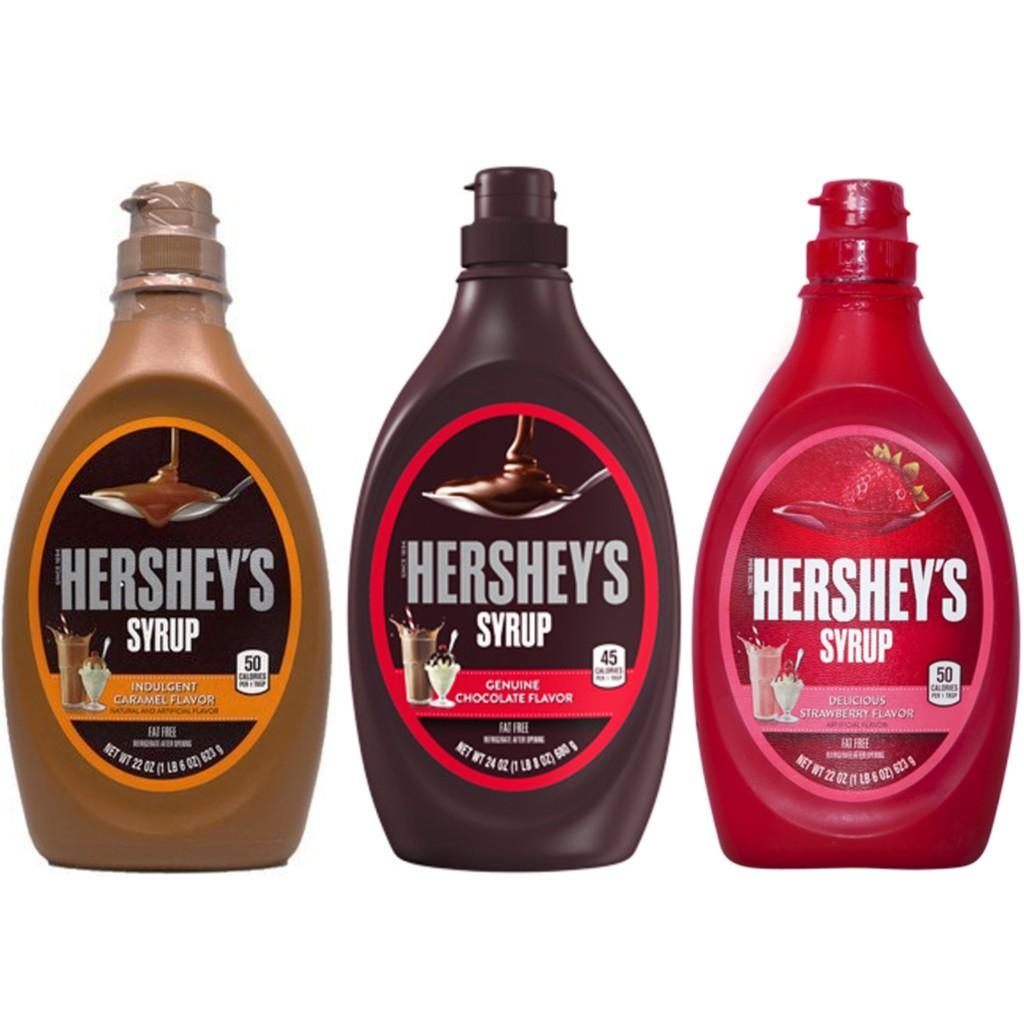 Sốt Socola Hershey's Syrup Genuine Chocolate Flavor - Sốt Socola ...