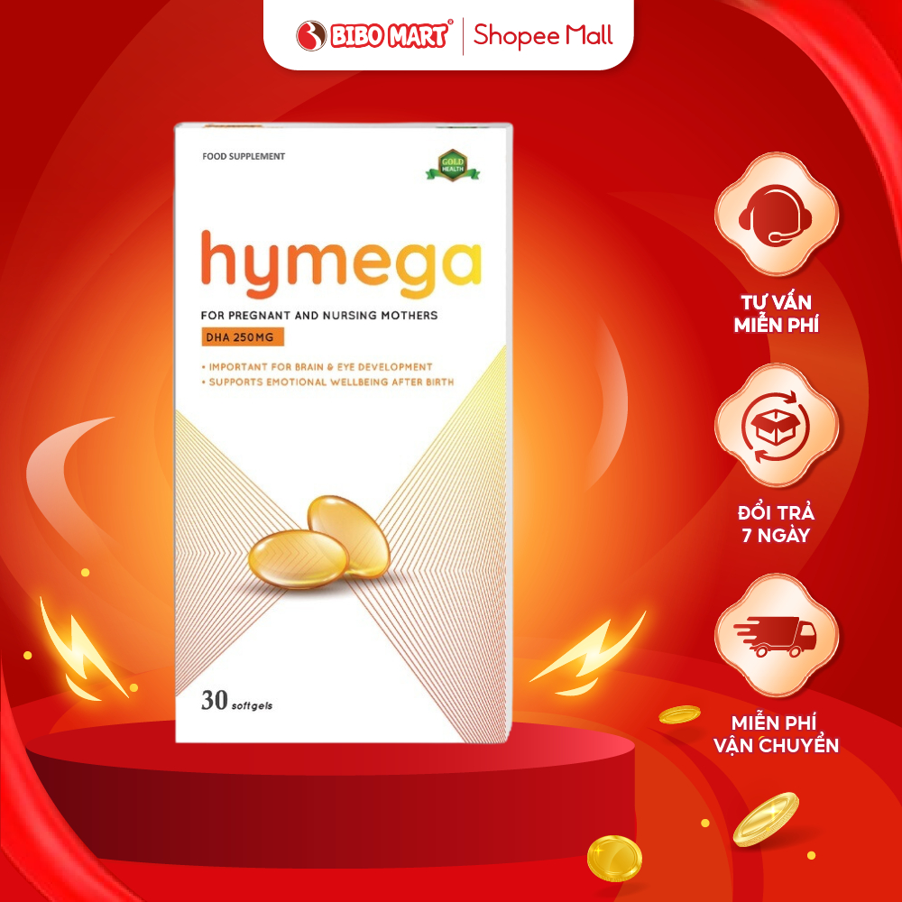 Viên Aplicaps Hymega Bổ Sung DHA Tinh Khiết EPA, Vitamin E Cho Bà Bầu ...