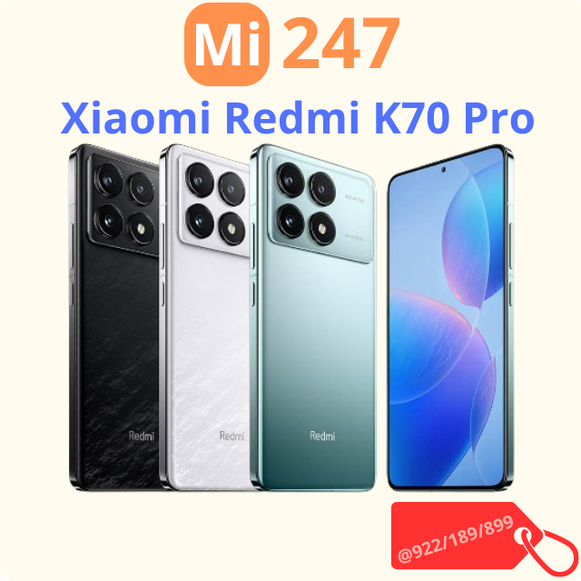 Điện thoại Xiaomi Redmi K70 Pro Snap 8 Gen3 Nseal BH 3 tháng Màn Hình/ Nguồn | Shopee Việt Nam