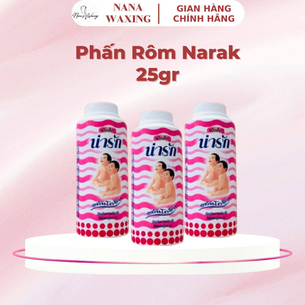 Phấn Rôm Dùng Trước Khi Wax Lông Narak 25gr- Giúp Làm Khô Da, Hút Ẩm Và ...