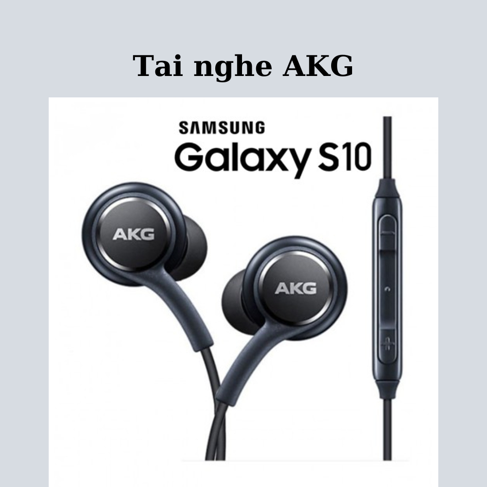 Tai nghe AKG dùng cho máy SS S8, S9, S10, jack 3.5mm, tai nghe có dây jack 3.5mm | Shopee Việt Nam