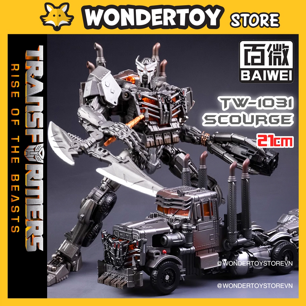 Mô Hình Hãng Baiwei Scourge TW-1031 (SS101) Transformers Rise of The ...