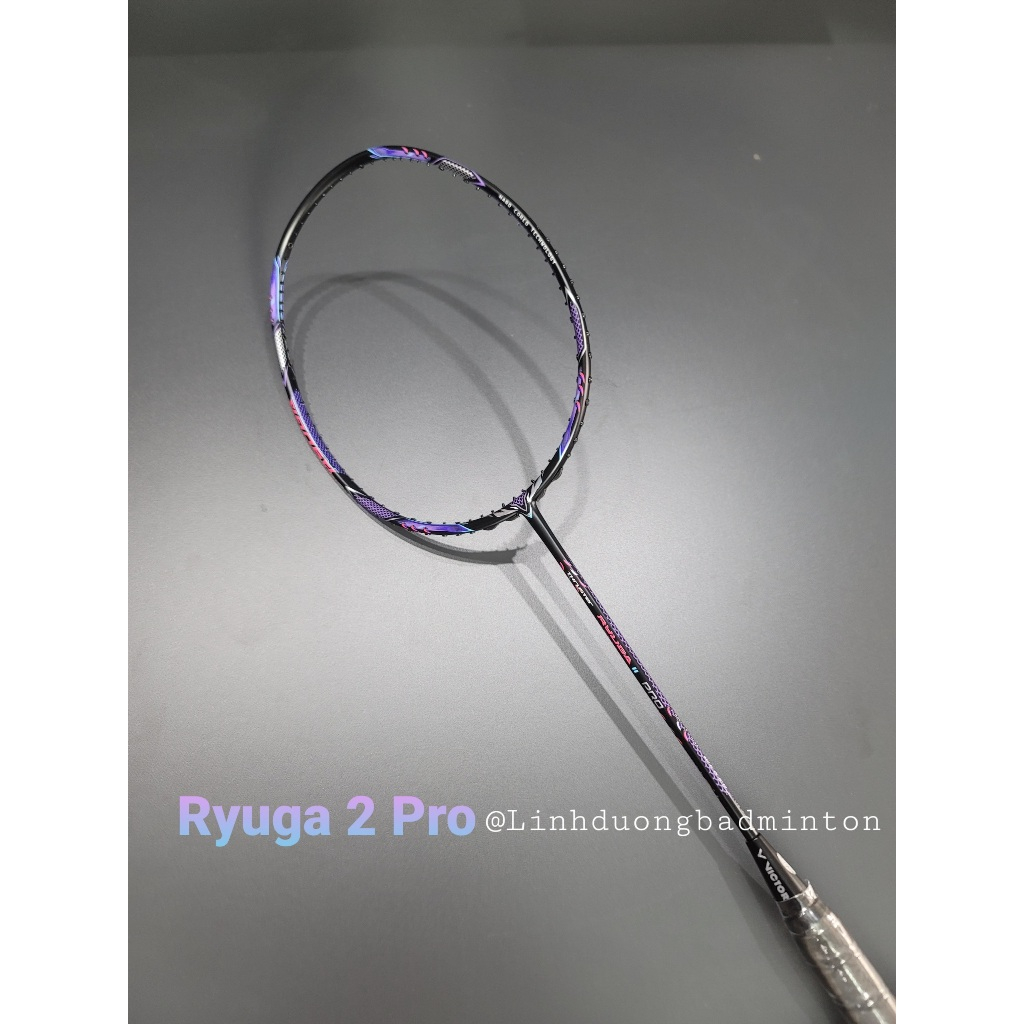 Vợt Victor Ryuga II Pro max 13kg. Khung full cacbon. Tăng cước căng sẵn ...