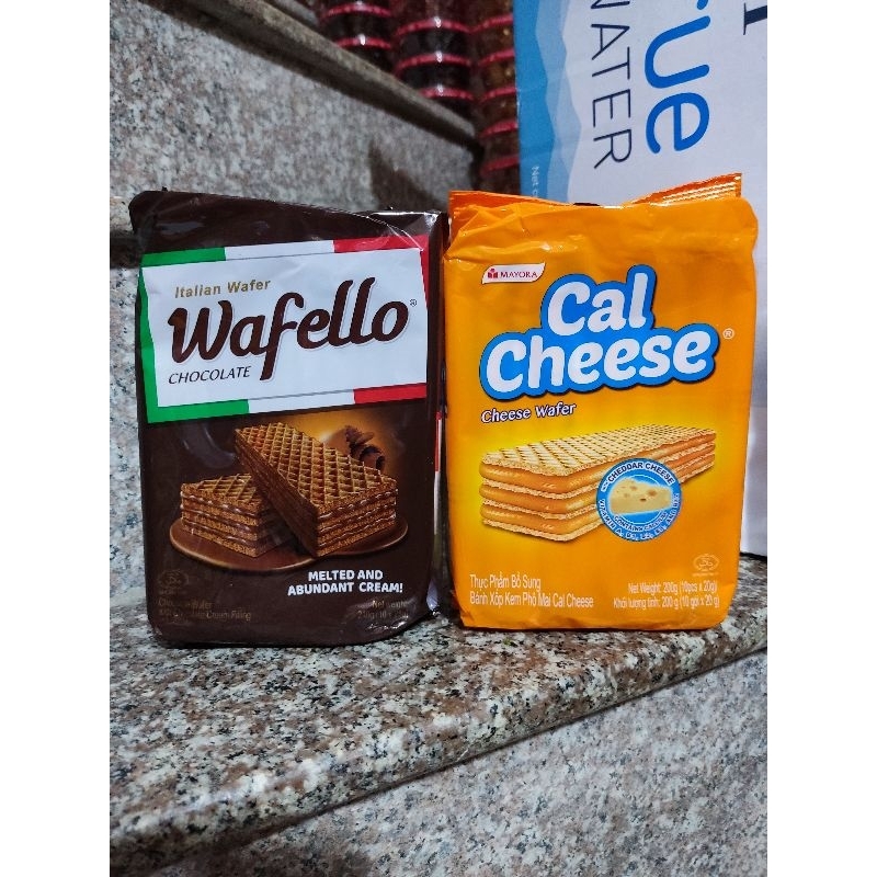 Bánh Xốp Socola Wafello gói 48g/bịch 210g | Shopee Việt Nam