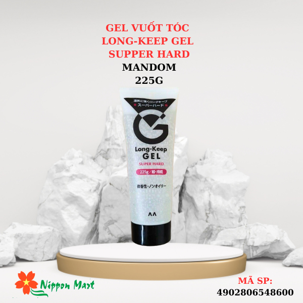 Gel Vuốt Tóc Nam Long Keep Gel Super Hard GC MANDOM 225G | Shopee Việt Nam