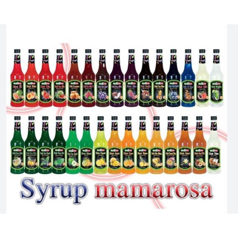 Siro Vải Mamarosa | Shopee Việt Nam