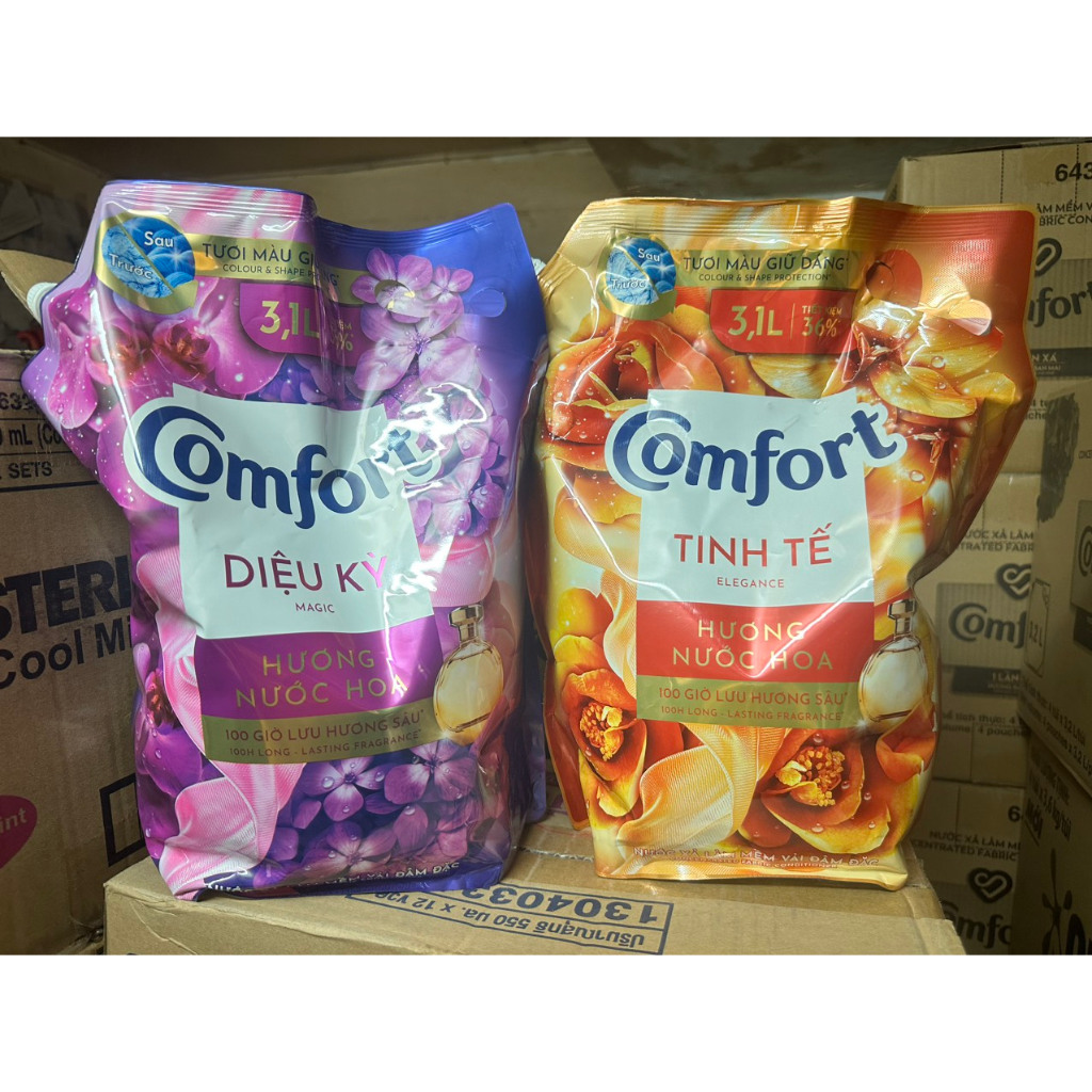NƯỚC XẢ VẢI COMFORT BELLA 3100ML ( ĐÃ ĐỔI MẪU MỚI- TÊN MỚI ) | Shopee ...