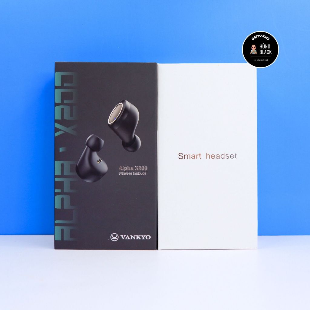 Tai nghe True Wireless Bluetooth 5.0 VANKYO X200 pin 3500mAh kiêm sạc ...