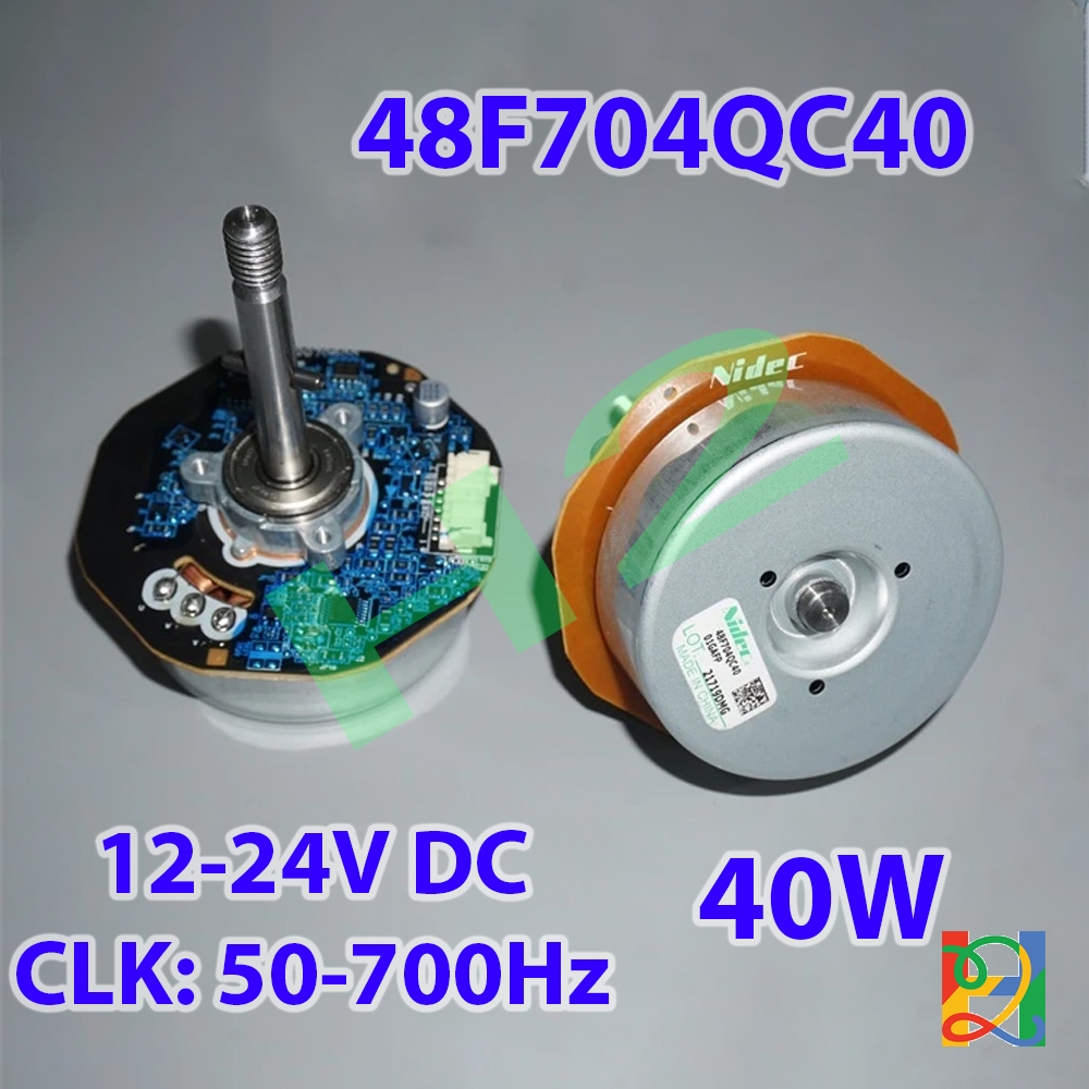 Động cơ không chổi than BLDC chế quạt Nidec 12-24VDC , Motor brushless ...
