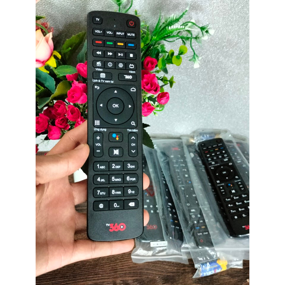 Remote 360 điều khiển giọng nói dùng cho tất cả Box viettel (MỚI 100% ...