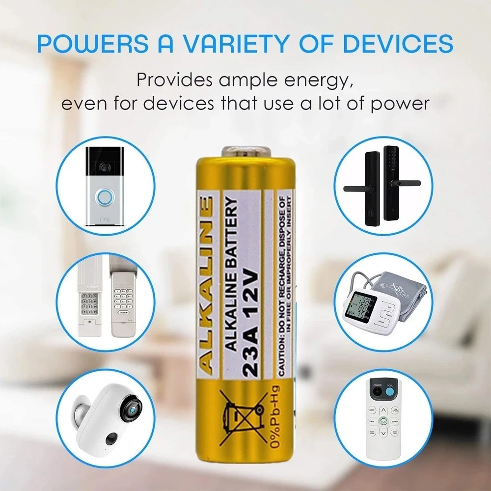 Pin GP 12V 23A Chuyên Dùng Cho Điều Khiển Cửa Cuốn (1 Viên) | Shopee ...