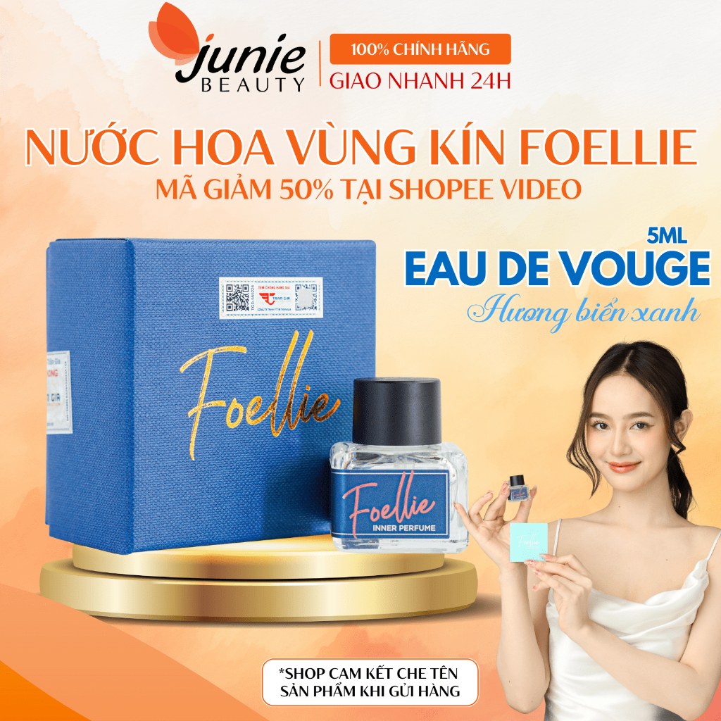 Nước hoa vùng kín hương biển thơm mát Foellie Eau De Innerb Perfume 5ml ...