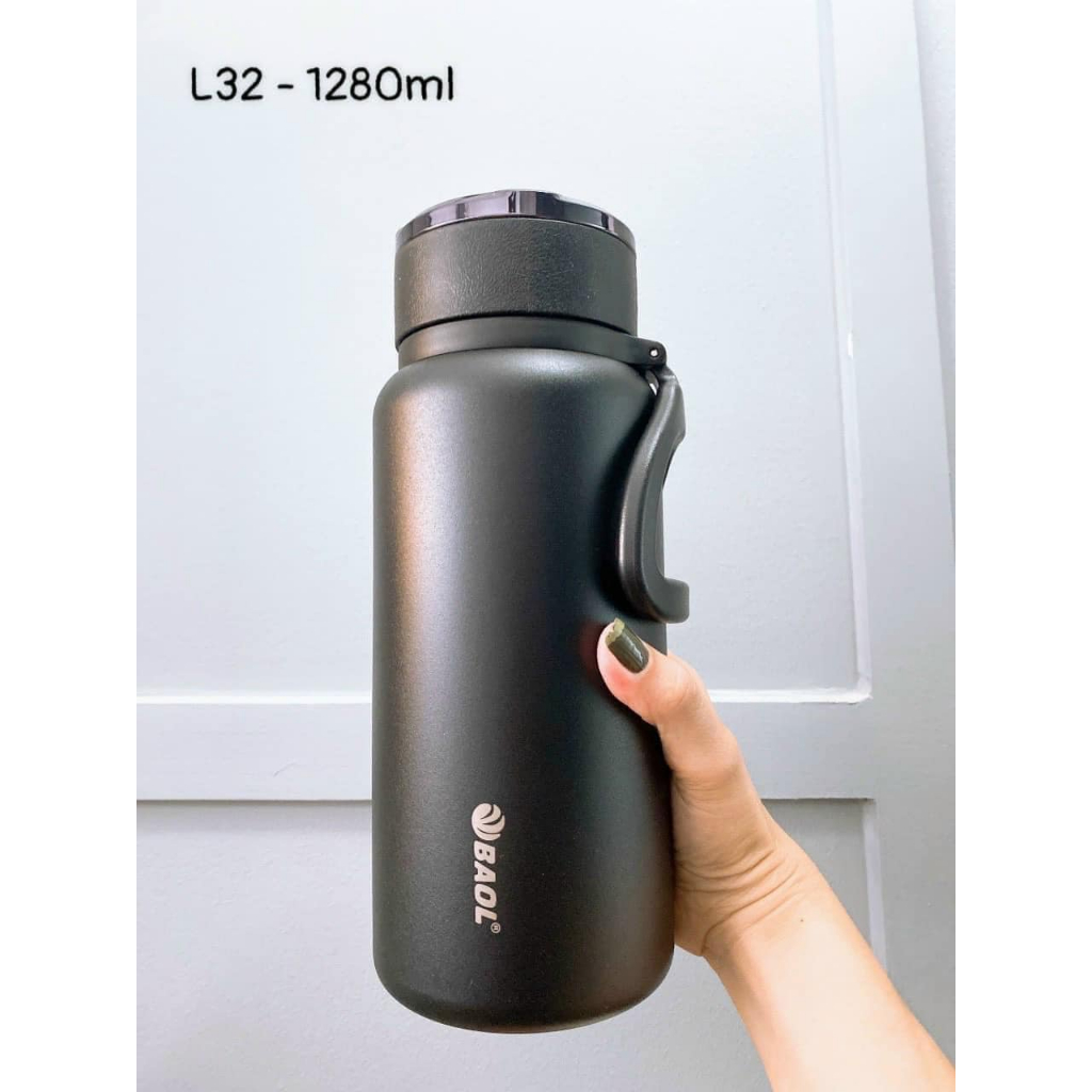 Bình giữ nhiệt 1500ml TBNGOOD bình nước inox sơn nhám chống xước giữ nhiệt lạnh hơn 24 giờ, giữ ...