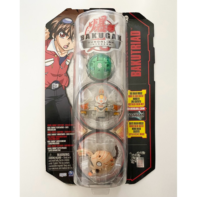 Đồ chơi mô hình Bakugan chính hãng full box set 3 Bakugan gồm Avior ...