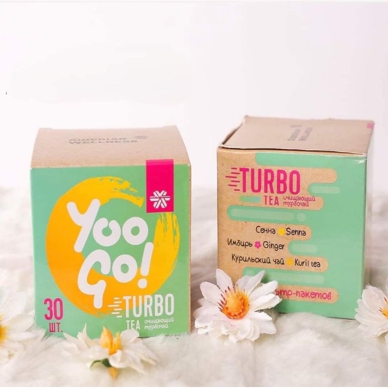 Trà Yoogo Turbo Nga giúp giảm mỡ bụng, thải độc, thanh lọc cơ thể, hỗ ...