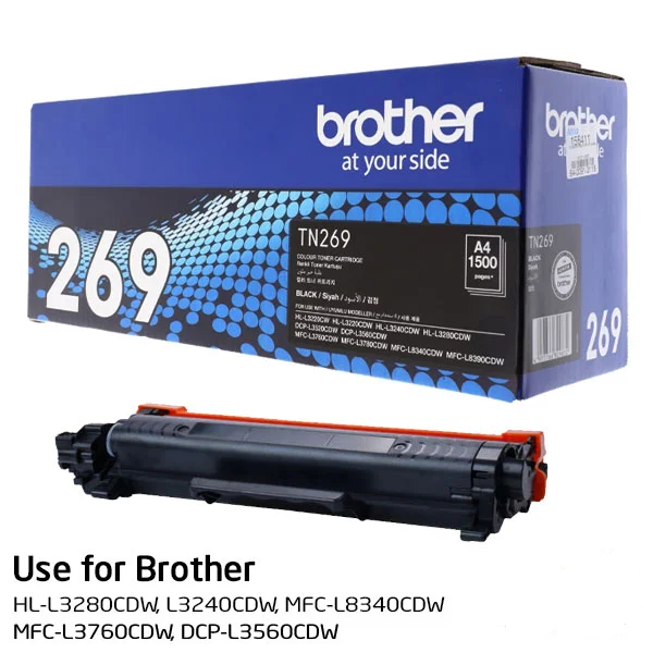Mực in Brother TN269 Black cho máy in HL-L3240CW/ 3280CDN/ DCP-L3520CDW ...