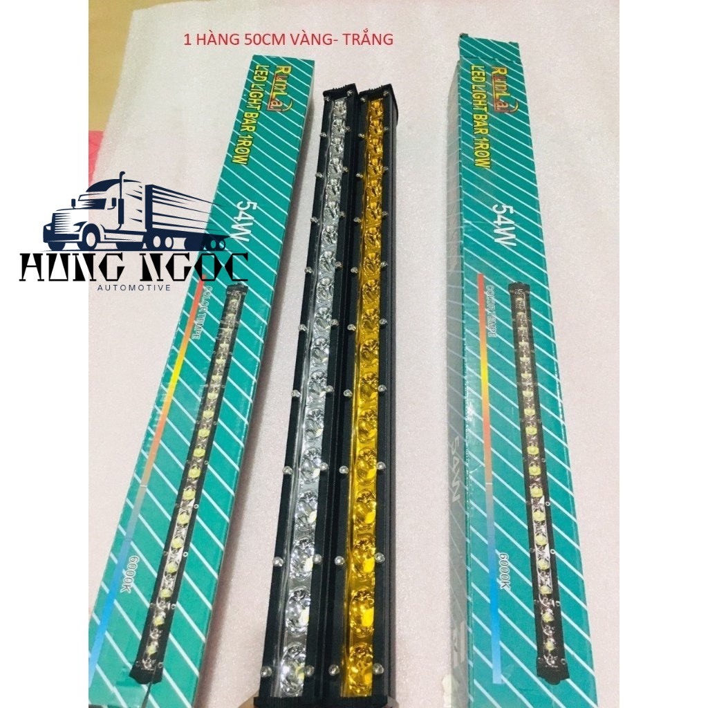 Đèn LED RUNLAI 1, 2, 3 hàng 50cm siêu sáng , chống nước autovonlt dùng ...