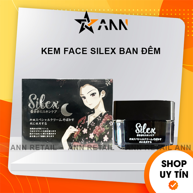 [Chính hãng] Kem Face Nhật Silex Bột San Hô Ban Đêm 20gr Hộp Đen Hỗ Trợ ...