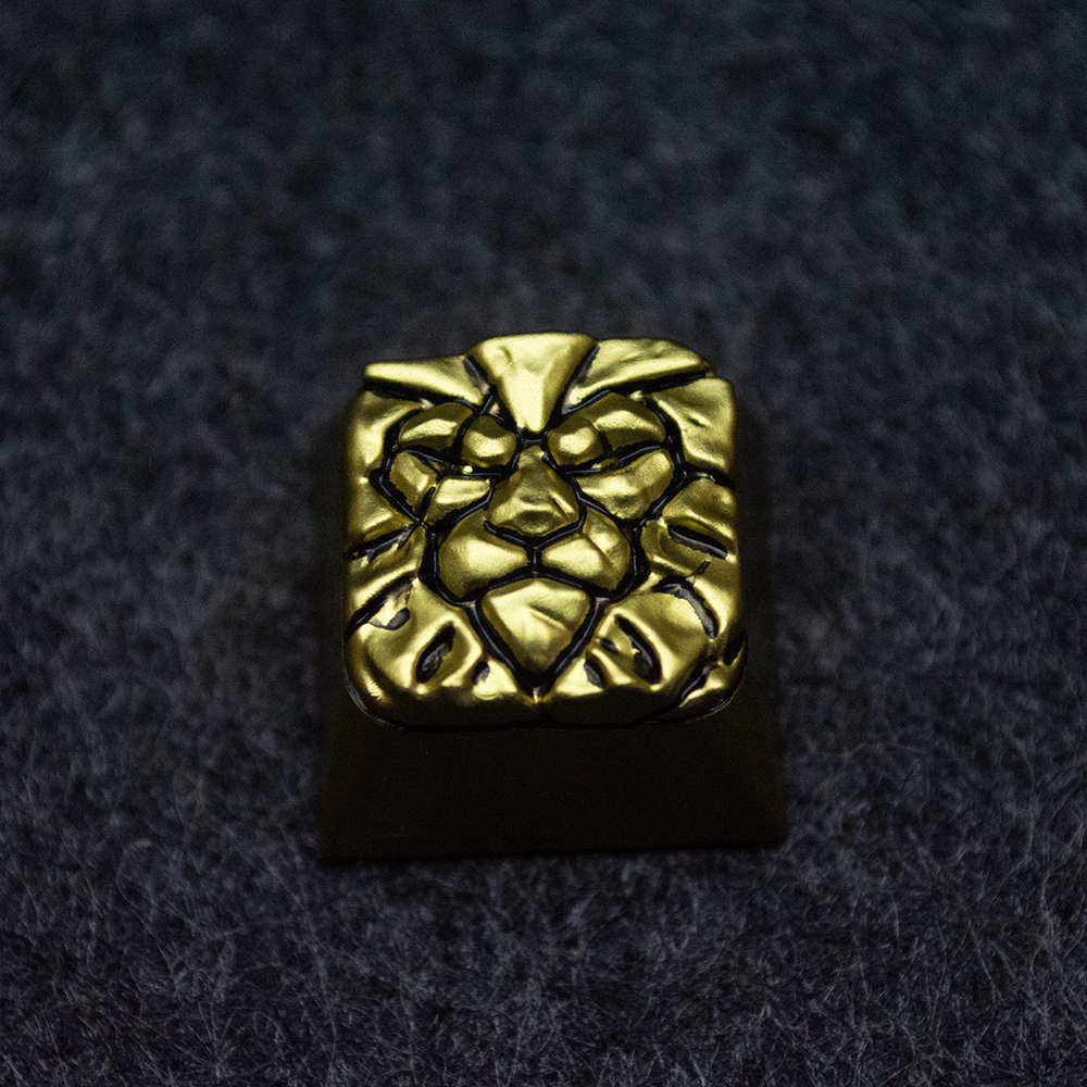 Keycap Sư Tử Vàng - Keycap Gold Lion - Keycap Artisan | Shopee Việt Nam