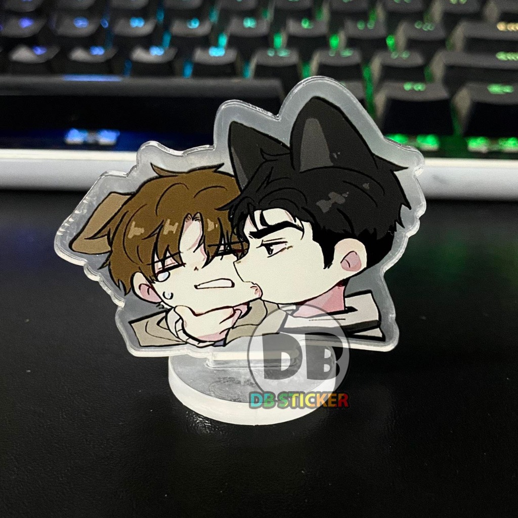[6CM] Mô hình Jinx Vận xui standee mica, tranh kính acrylic Boylove BL ...