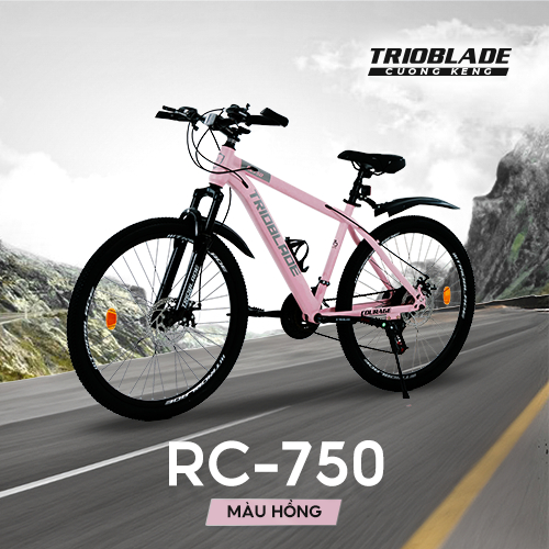 Xe đạp thể thao địa hình Trioblade Cường Kengg siêu nhẹ 24 cấp độ số ...