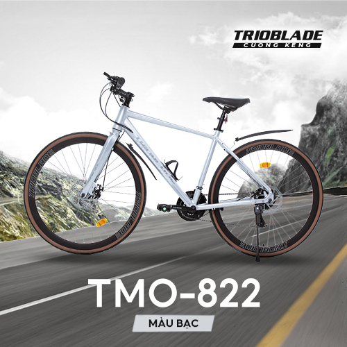Xe đạp thể thao địa hình Trioblade Cường Kengg siêu nhẹ 24 cấp độ số ...